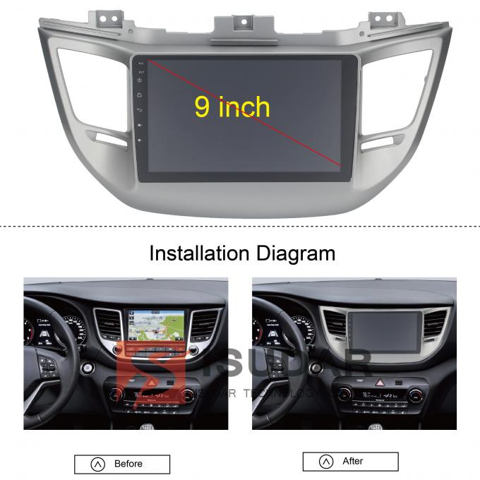 Google Maps Android Car Navigation System Hyundai Tucson Car Stereo ...