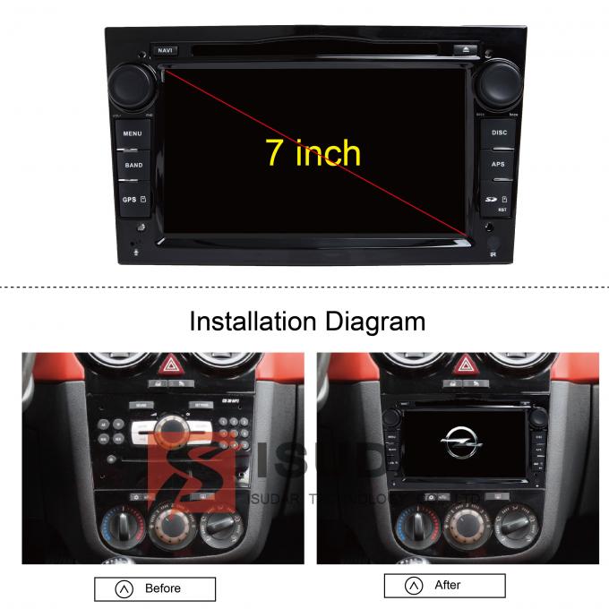 Rockchip PX5 RK3288 OPEL Astra Gps Navigation Touch Screen Car Audio ...
